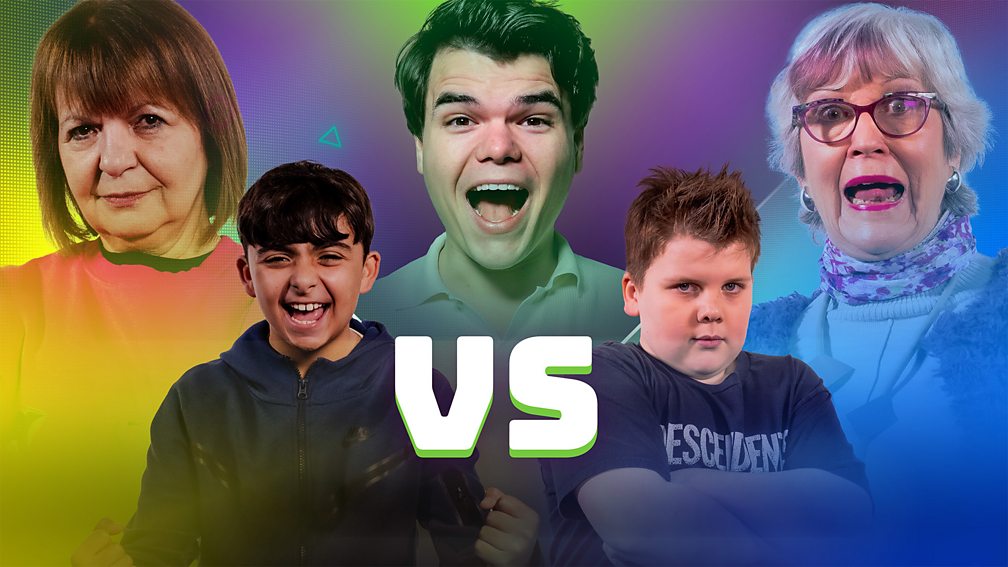 CBBC - Game on Grandparents, Series 2, Team Sonic Racing