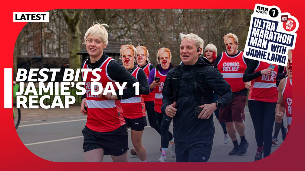 BBC Radio 1 - Radio 1's Ultra Marathon Man: Jamie Laing - Clips