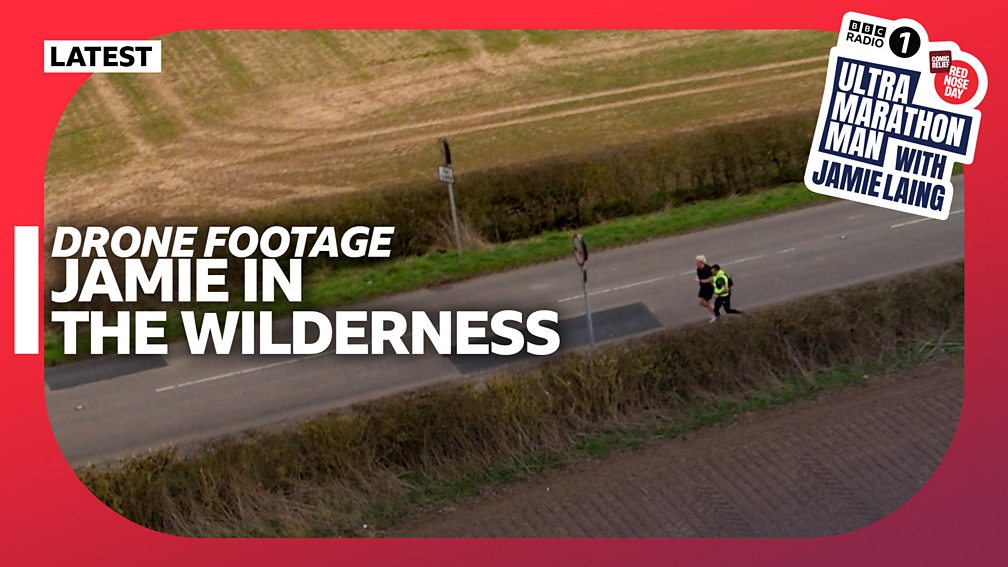 BBC Radio 1 - Radio 1's Ultra Marathon Man: Jamie Laing, Day 4 recap ...