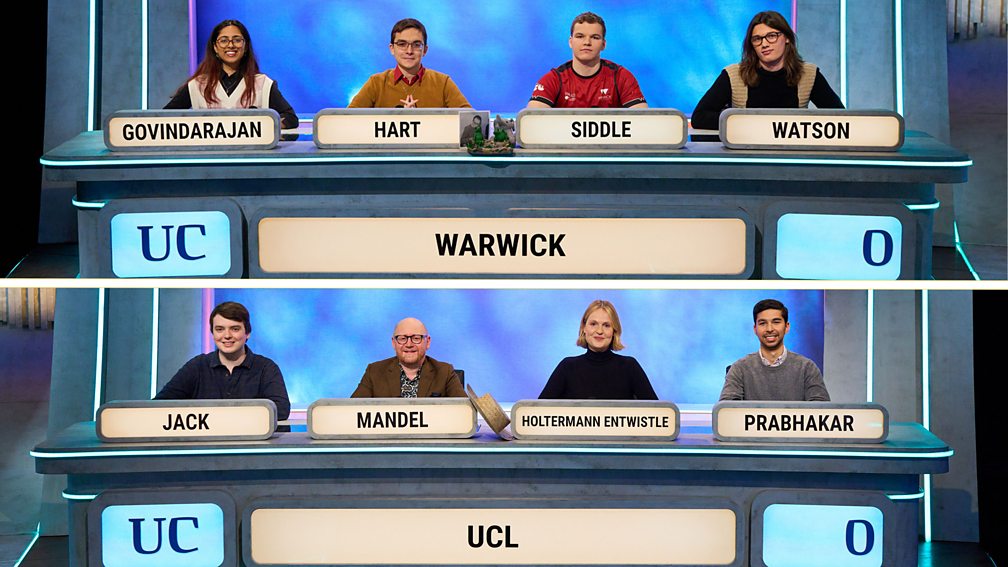 BBC Two - University Challenge, 2024/25 - Available now