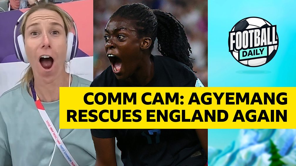 BBC Radio 5 Live - Football Daily, Commentary box scenes as England win ...