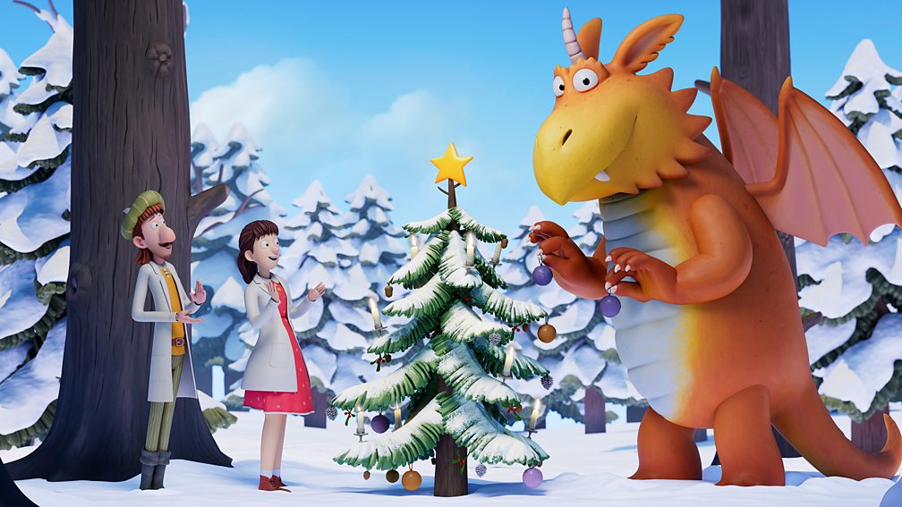BBC - Media Centre Clips, Christmas 2025 Idents - Zog, Pearl and ...