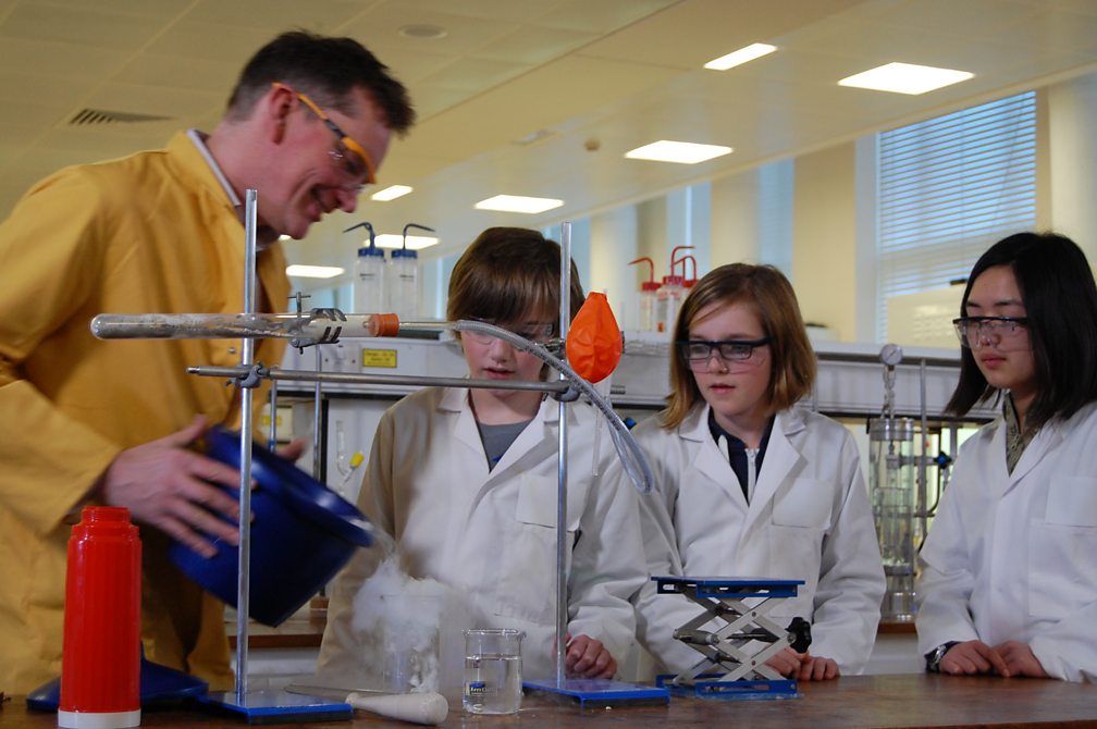 Chemistry KS3/4: Experiments with fire - BBC Teach