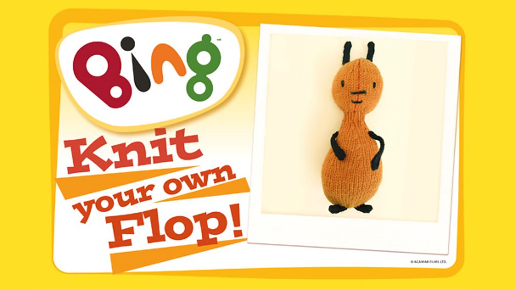 BBC Blogs - CBeebies Grown-ups - Bing: knit your own Flop