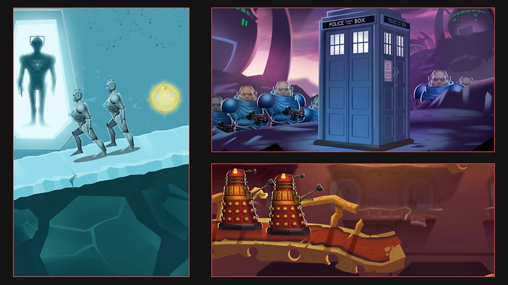 BBC One - Doctor Who (2005–2022) - The Doctor and the Dalek Game