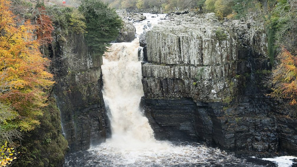 Case study - River Tees - River landforms - AQA - GCSE Geography ...