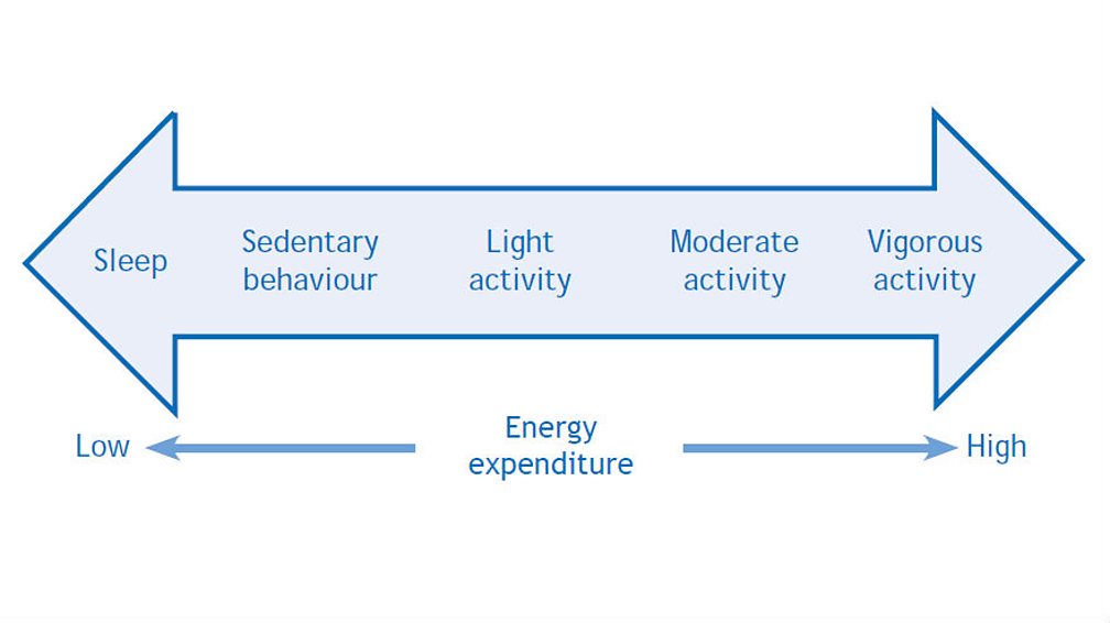 Physical activity levels - moderate and vigorous intensity activity ...