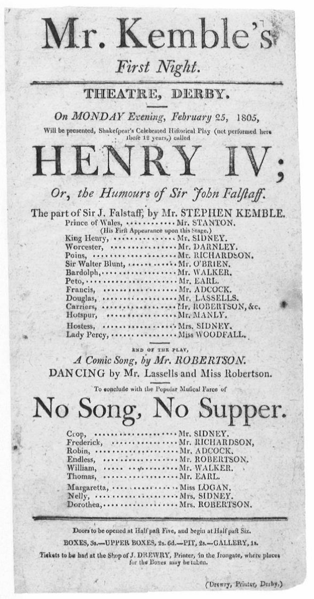 BBC - Shakespeare On Tour - Acting dynasty comes to Derby Theatre