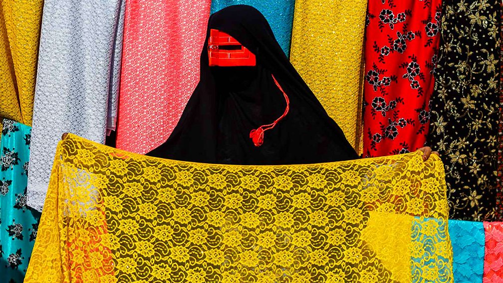 The mysterious masked women of Iran