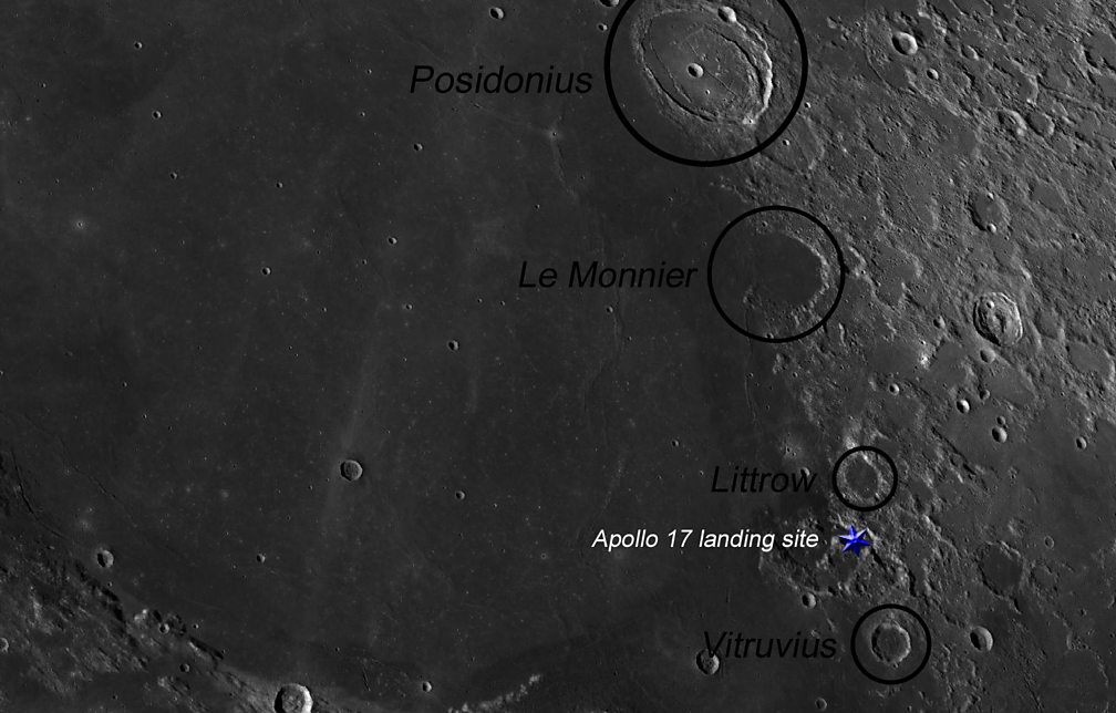 Lunar Surface - Apollo 17 Landing Site : r/astrophotography