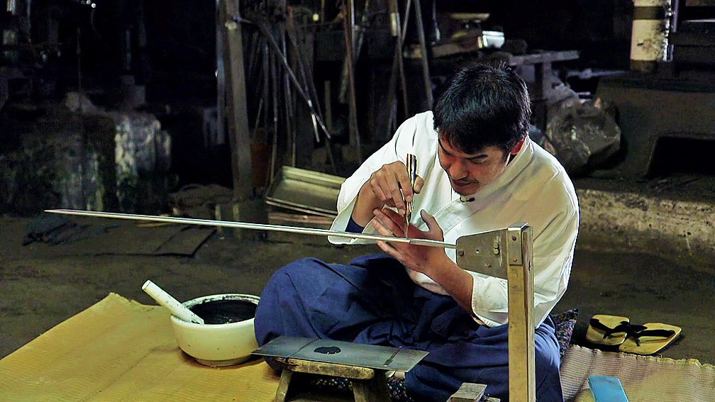 BBC Arts - Japan - Sacred arts: How to make a Japanese Samurai sword