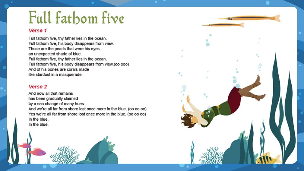 School Radio - KS2 Music: The Tempest - The Tempest: 3. Full fathom five