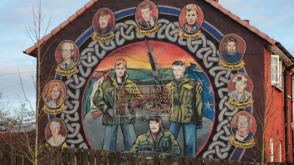 BBC Arts - BBC Arts - Paramilitary to pop culture: The changing face of ...