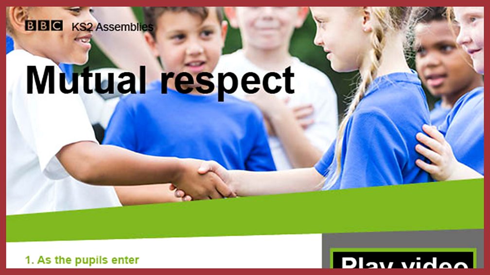 British values - Mutual respect - BBC Teach