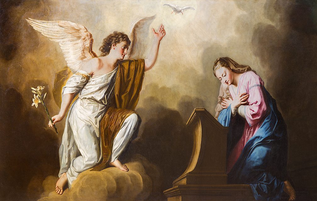 Annunciation and the Virgin Birth - The veneration of Mary - GCSE ...