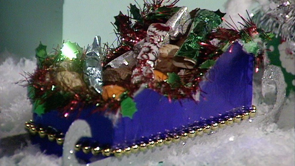 Blue Peter's Christmas makes - BBC Archive