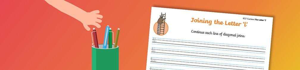 Handwriting: joining letters - Year 4 - P5 - English - Home Learning ...