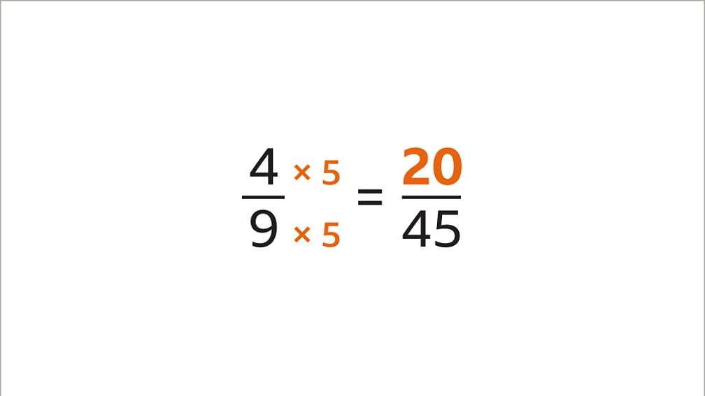 How To Find Equivalent Fractions BBC Bitesize