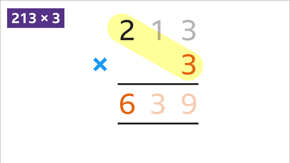 How to use the short multiplication method - KS3 Maths - BBC Bitesize ...