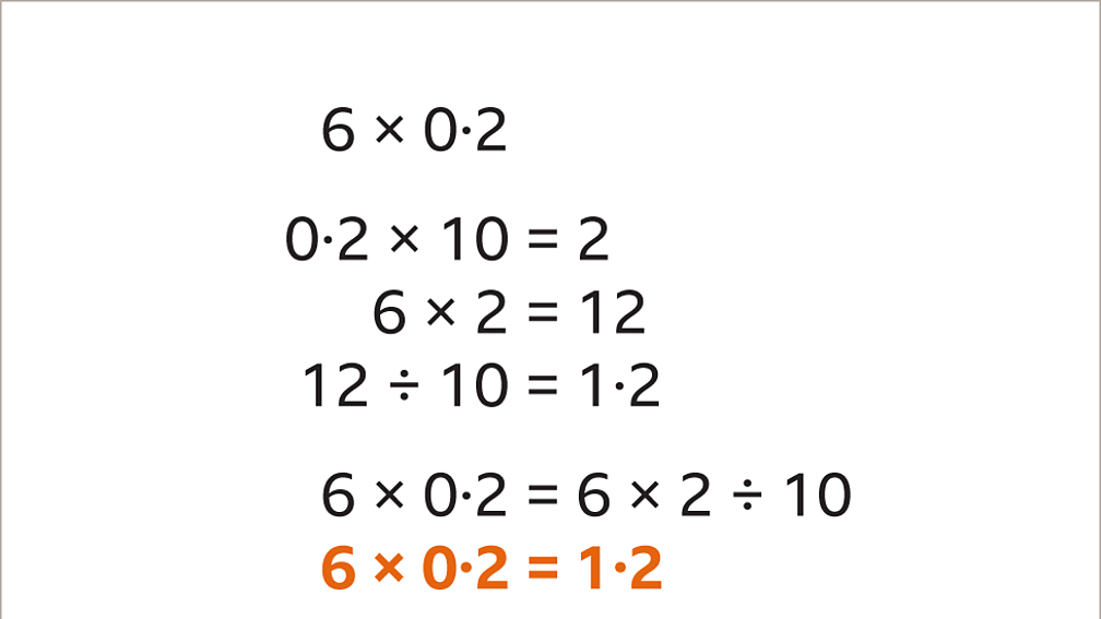 Multiplying And Dividing By Numbers Between 0 And 1 KS3 Maths BBC 