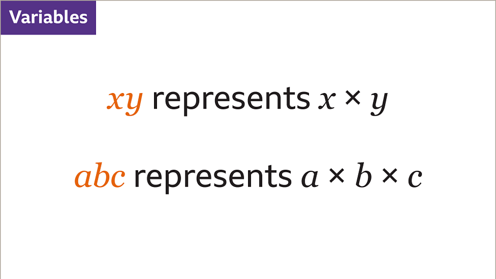 Introduction to algebra - KS3 Maths - BBC Bitesize - BBC Bitesize