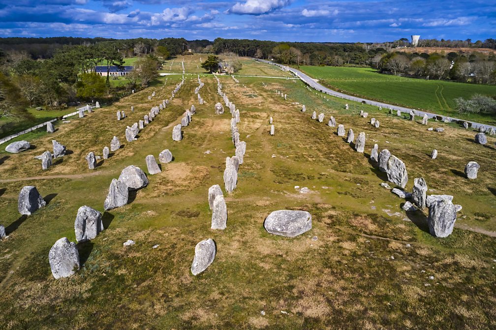 France's field of 3,000 standing stones