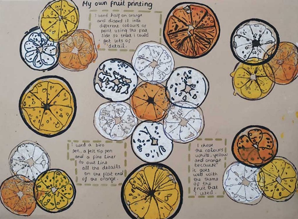 Block printing process - Printmaking - AQA - GCSE Art and Design ...