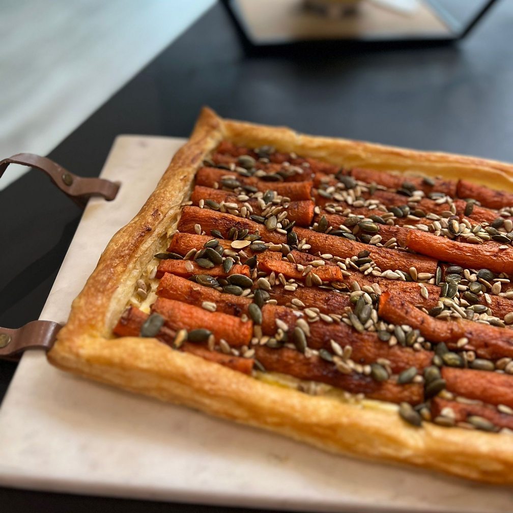 BBC One - Morning Live - Briony's Carrot & Orange Tart