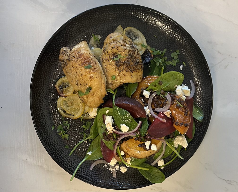 BBC One - Morning Live - Theo's Lemon Chicken and Winter Salad