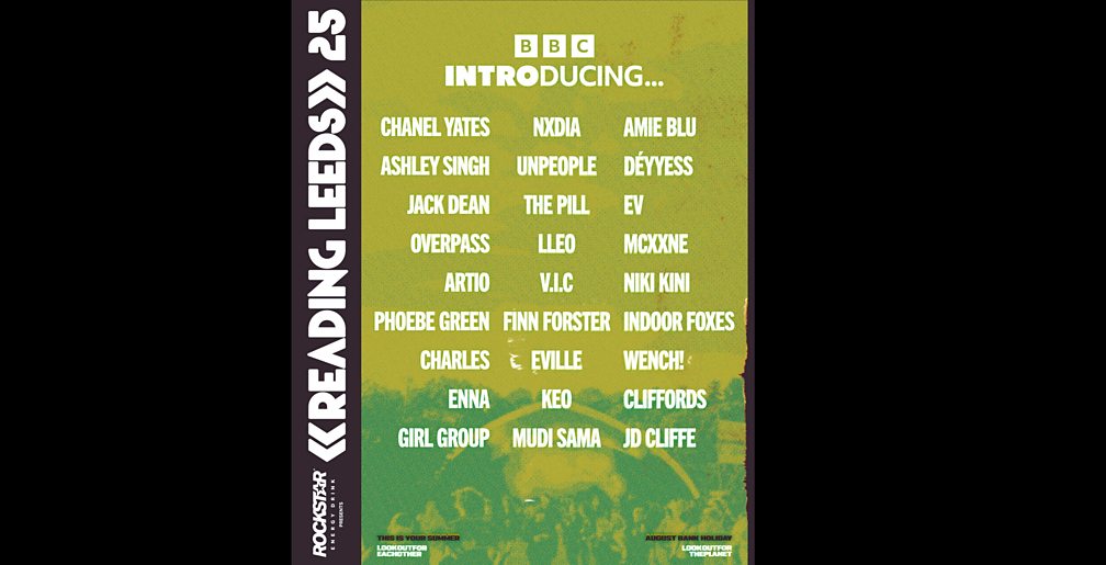 BBC Music - BBC Introducing - BBC Introducing at Reading and Leeds Festival 2025