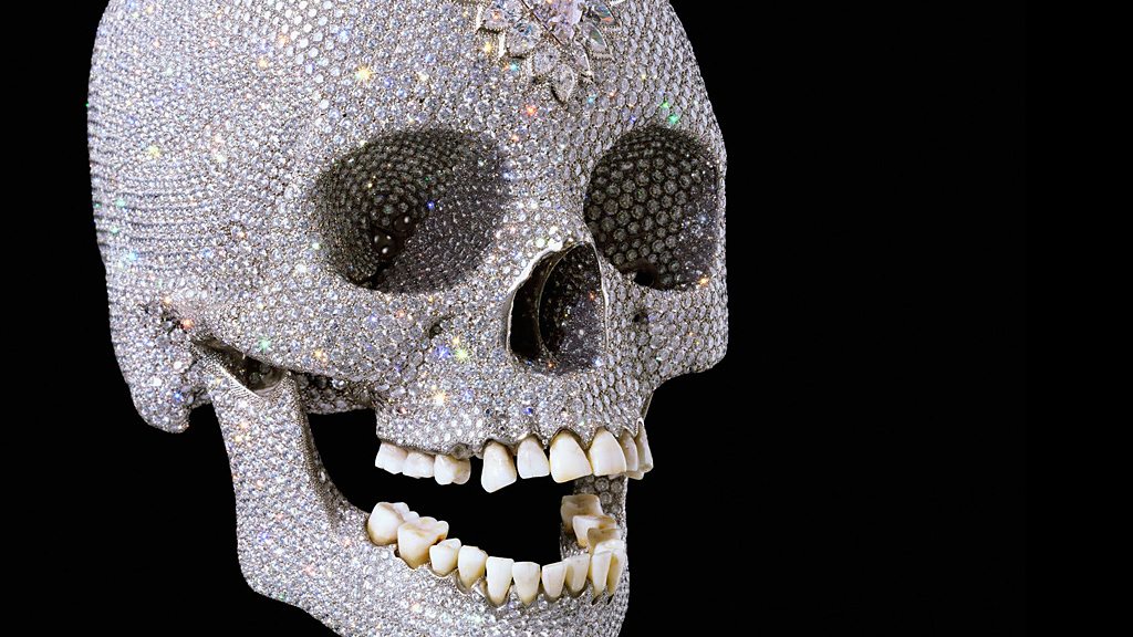 A Point of View - Clive James contrasts Damien Hirst's diamond skull ...