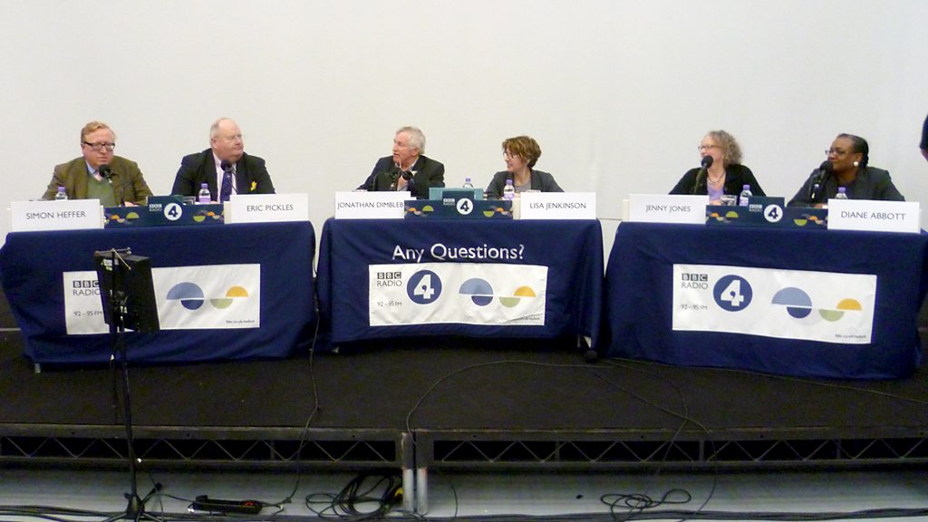 Any Questions? - Diane Abbott MP, Eric Pickles MP, Simon Heffer ...