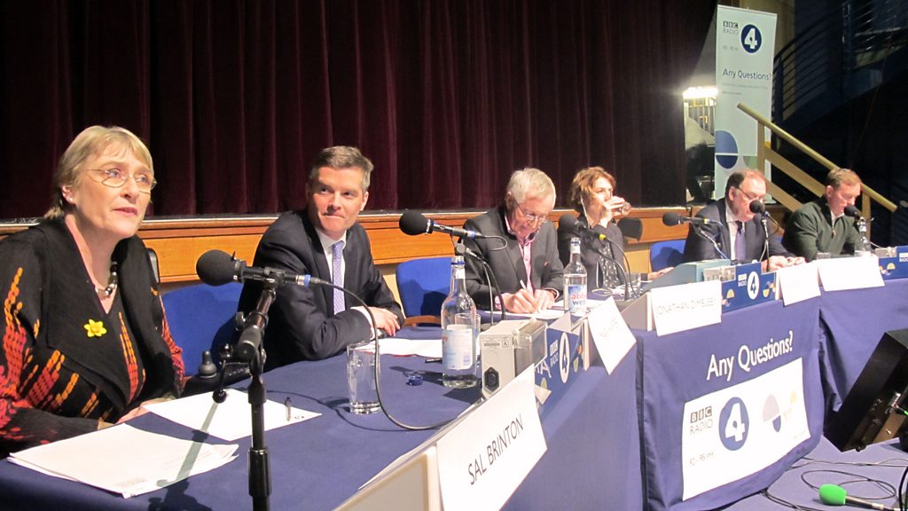 Any Questions? - Sal Brinton, Chris Bryant MP, Mark Harper MP, Elfyn ...