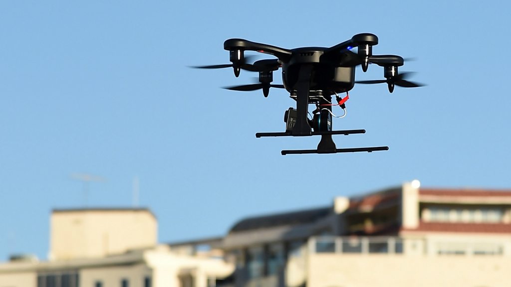 Newsday - The man who shot a drone out of the sky - BBC Sounds