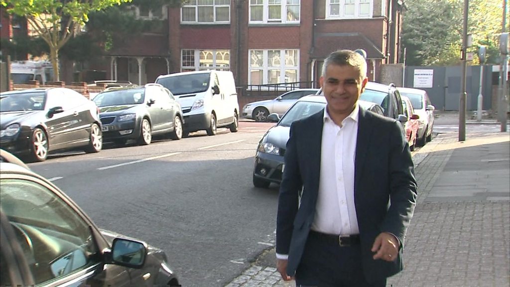 Elections Labours Sadiq Khan Elected London Mayor Bbc News