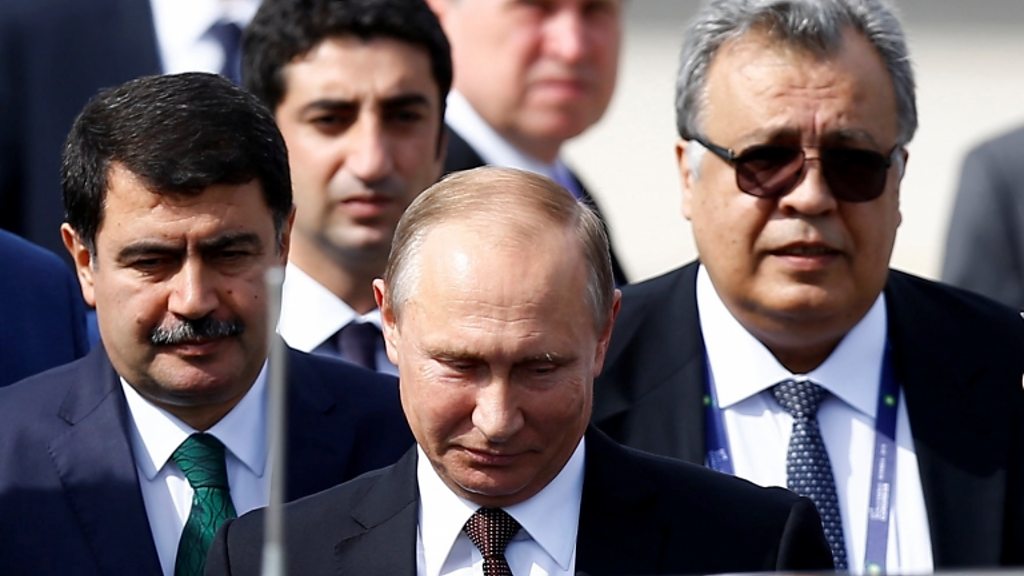 Russian ambassador to Turkey Andrei Karlov shot dead in Ankara - BBC News