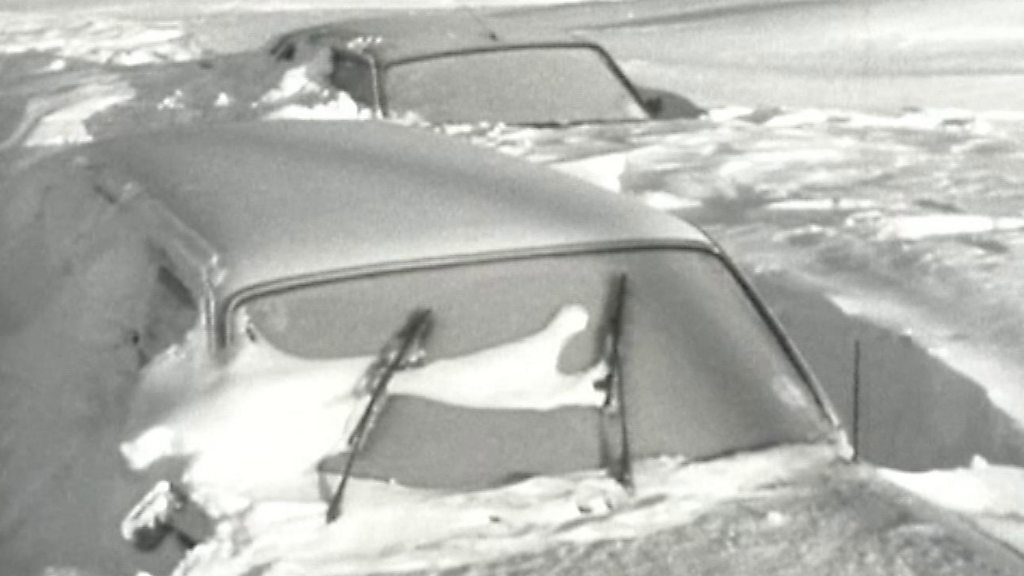 Winter 1982 in Shropshire: Memories of coldest days - BBC News