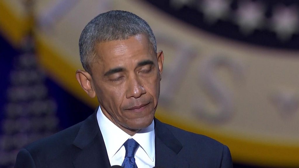 Hotuba ya Obama: Demokrasia inakuhitaji - BBC News Swahili