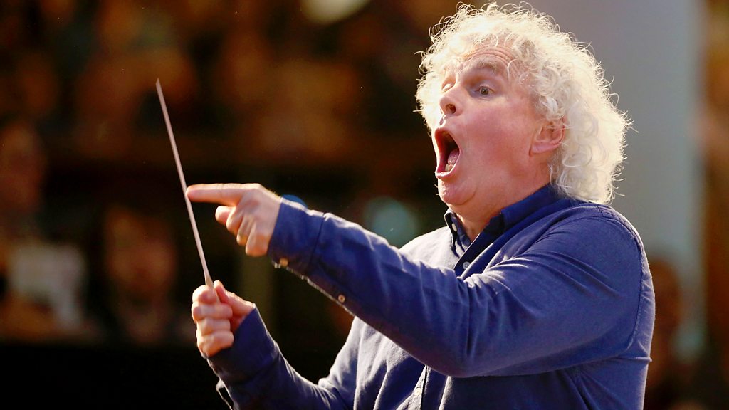 Front Row - Conductor Simon Rattle, artist Lubaina Himid and playwright Roland Schimmelpfennig ...