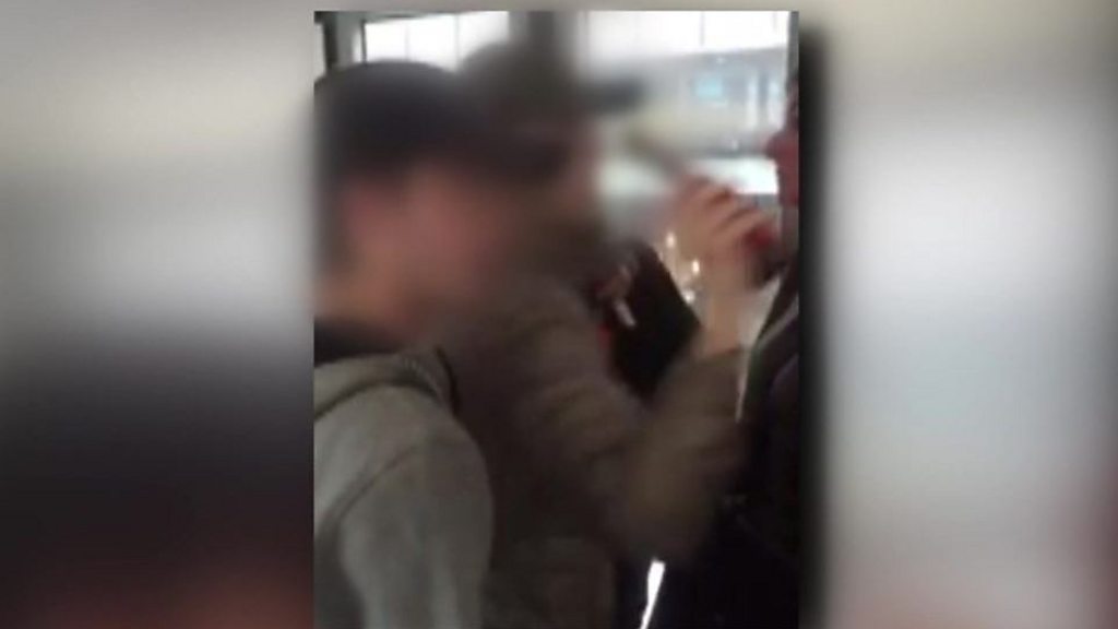 Manchester tram racist abuse man jailed - BBC News