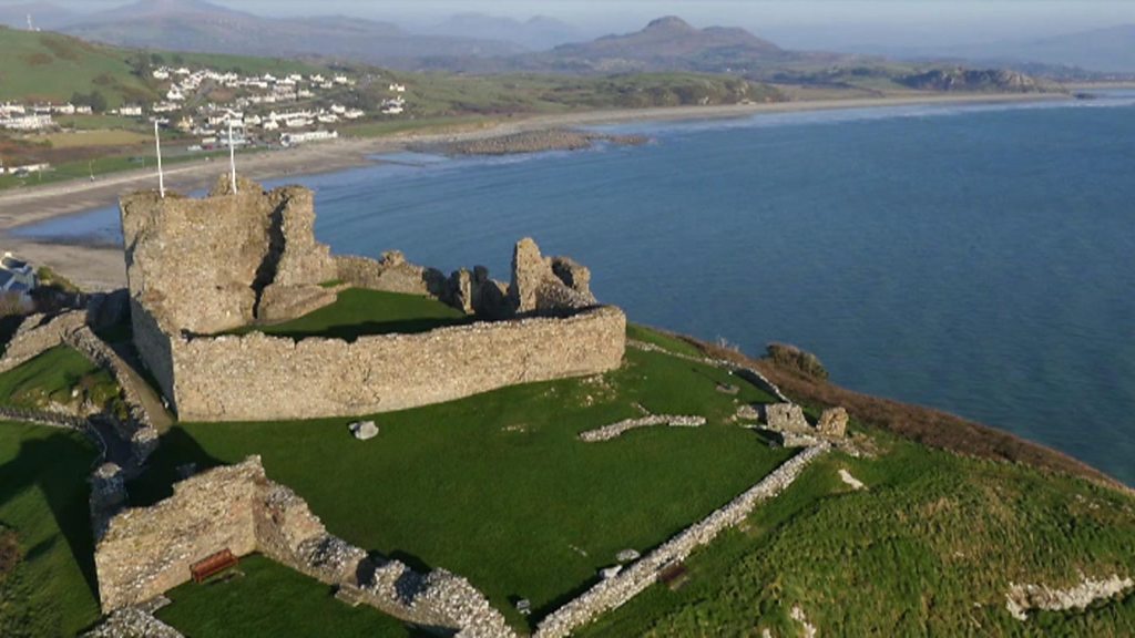 Interactive visitor centre opens at Criccieth Castle - BBC News