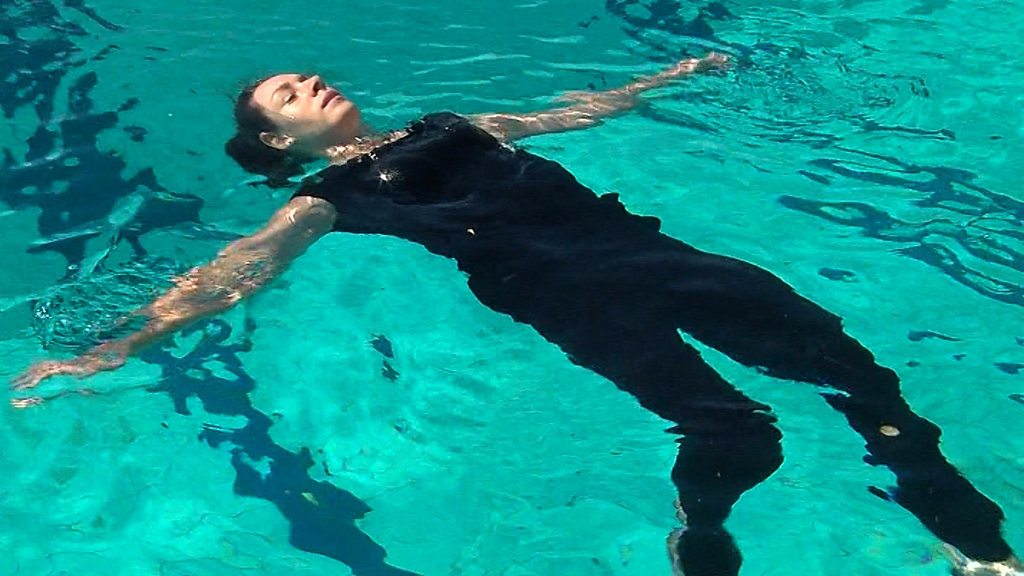 RNLI cold water shock 'floating' campaign launched - BBC News