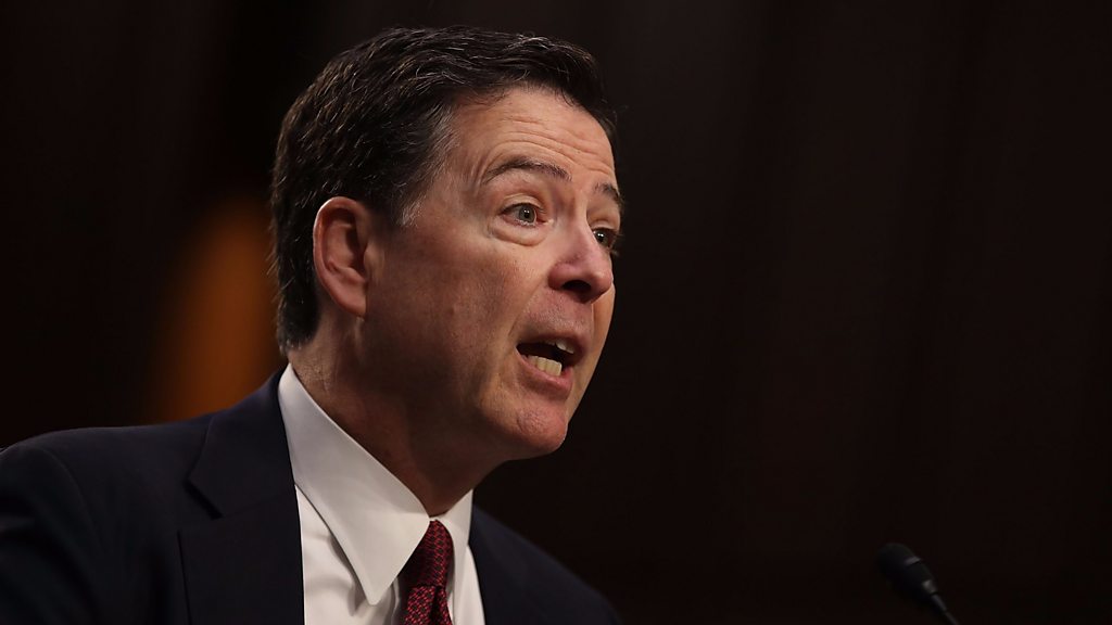 James Comey điều trần về Donald Trump - BBC News Tiếng Việt