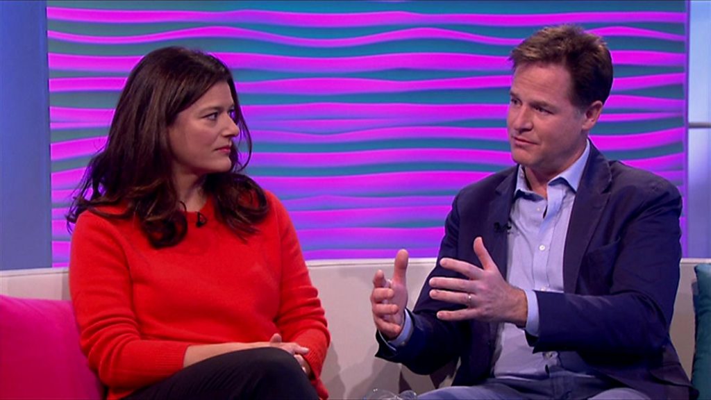 Nick Clegg reveals son's cancer diagnosis - BBC News