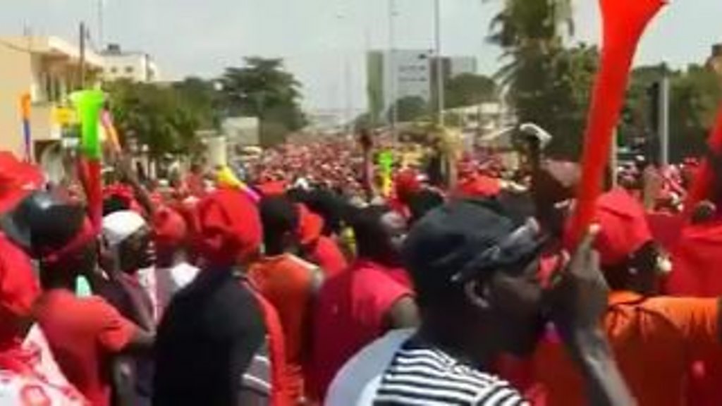 Togo: Thousands full street to protest against President Faure ...