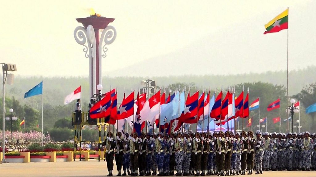 ၇၂ ကြိမ်မြောက် တပ်မတော်နေ့ ကျင်းပ Bbc News မြန်မာ