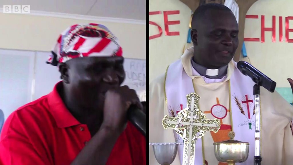 Catholic church suspend priest wey dey rap during sermons - BBC News Pidgin