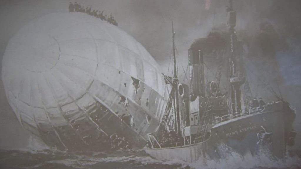 'Peace made' over Grimsby WW1 Zeppelin crash deaths - BBC News