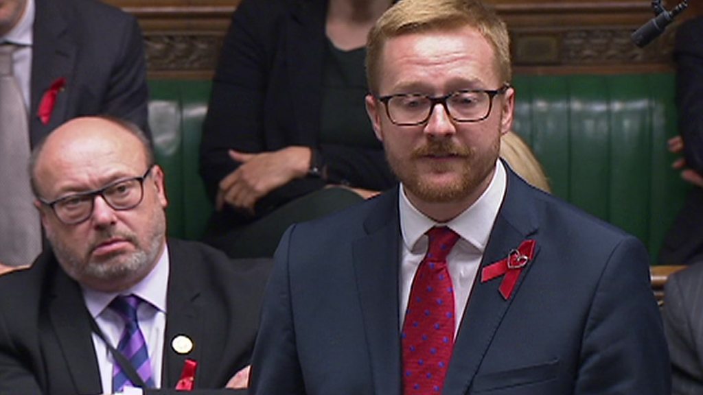 Lloyd Russell-Moyle: MP announces in Commons he is HIV positive - BBC News