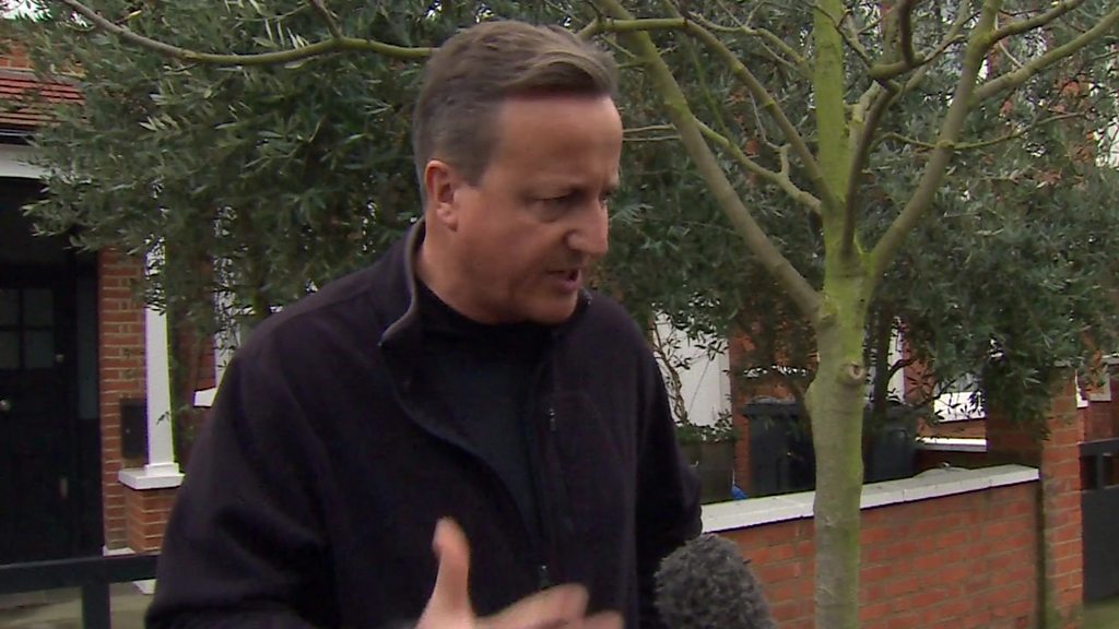 David Cameron: I don't regret calling EU referendum - BBC News